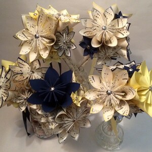Daisy Wedding Package - Handmade Paper Flowers, Made to Order, Custom ...