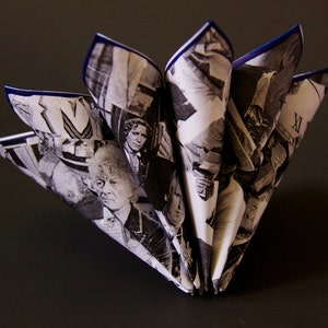 Doctor Who Inspired Paper Flowers Set of 5, 11 Doctors, Handmade, One ...