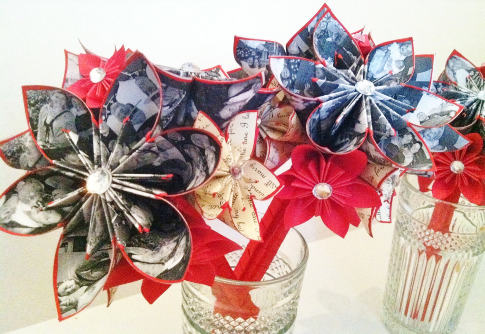 Paper Memory Bouquet Perfect for Her Perfect for Mom Gift | Etsy