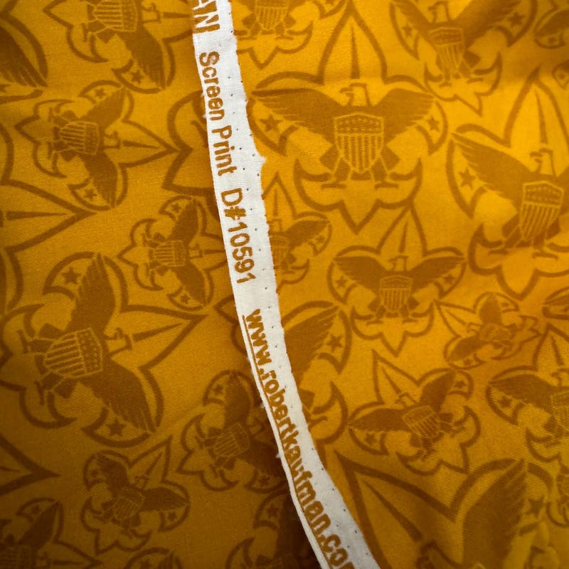 Boy Scout Fabric - Etsy