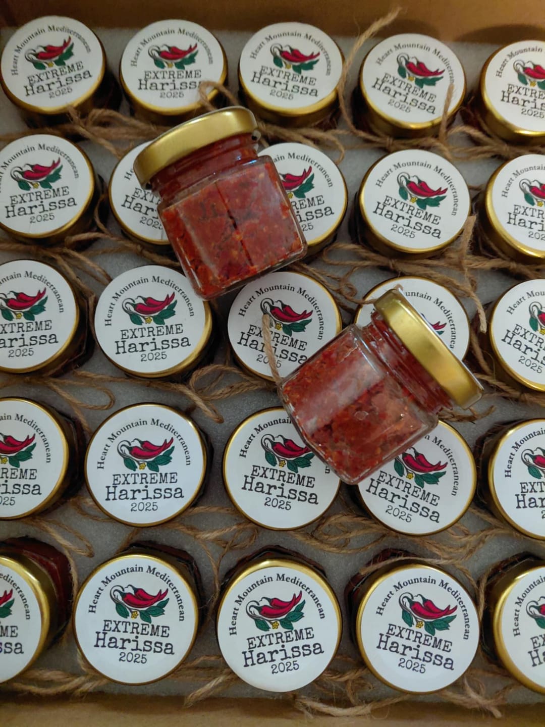Tunisian Harissa 10 Pack Mini Jars BULK Chili Paste - Etsy