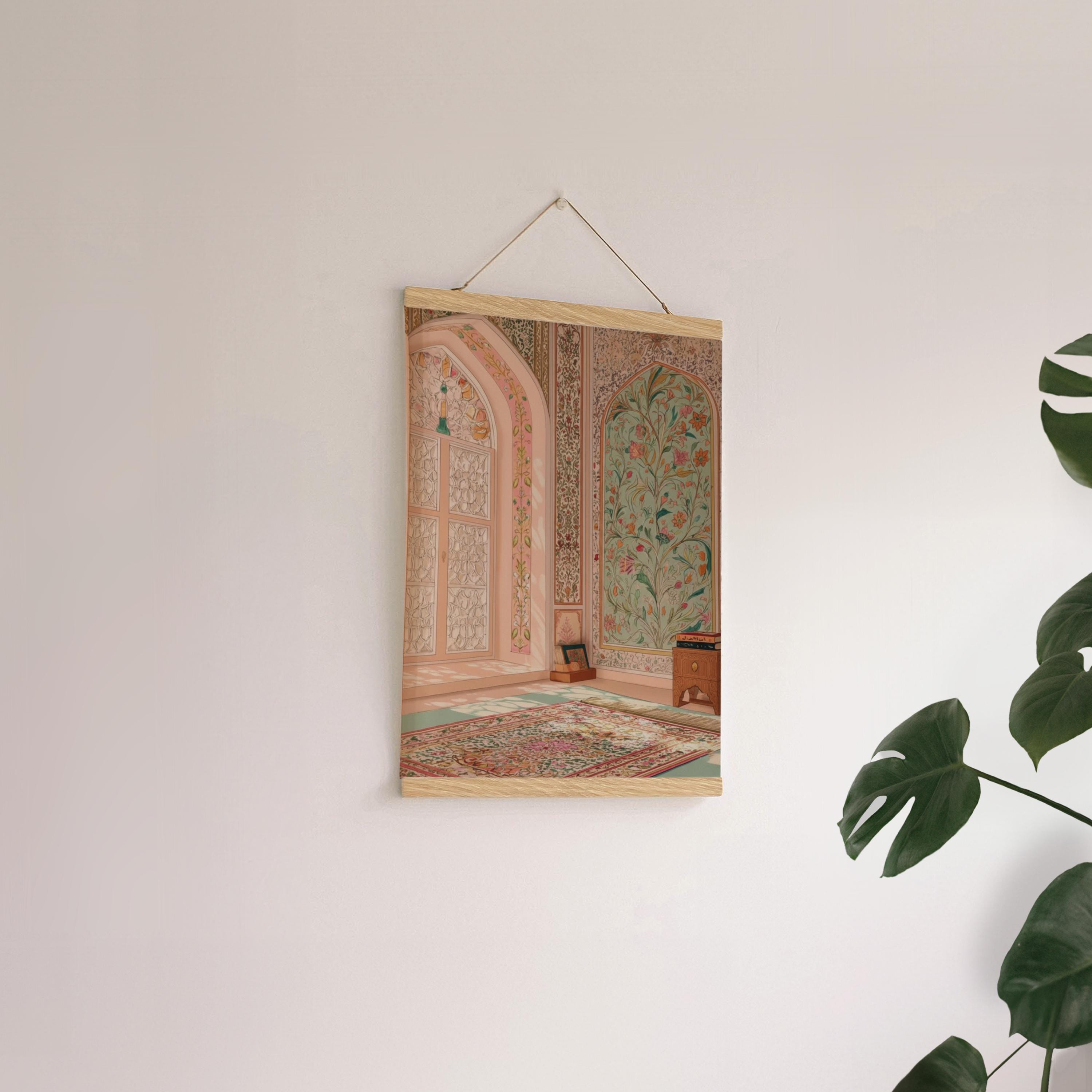 Islamic Architecture Print: Handmade Mosque Art, Muslim Home Decor - Etsy