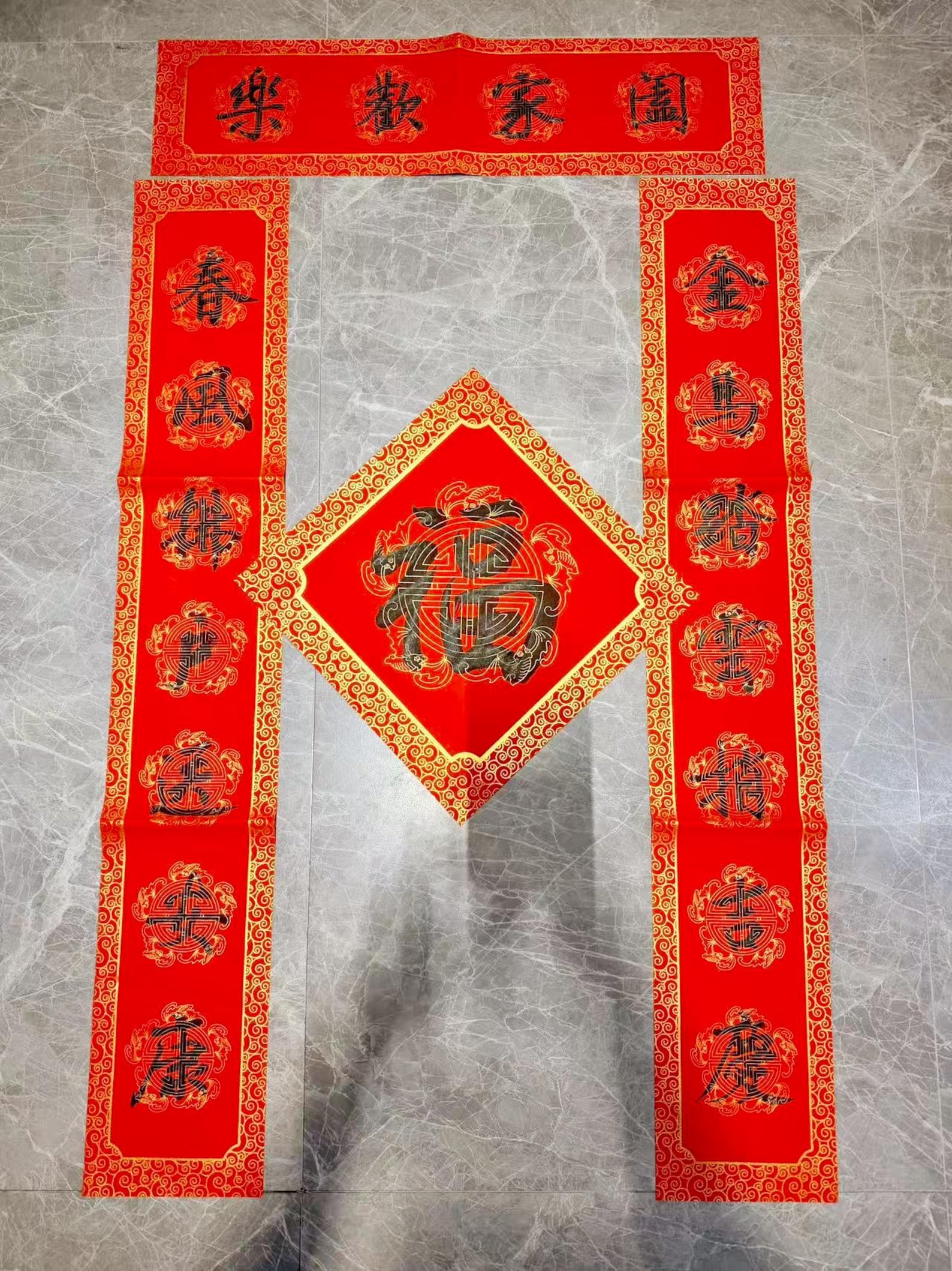 Handwritten Chinese New Year Couplets | Original Calligraphy Spring ...