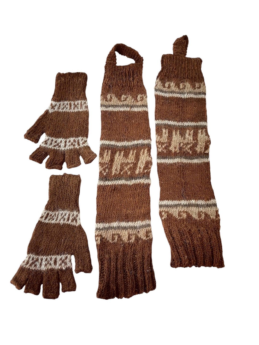 Leg Warmer Set Alpaca Wool Fabric Warm Winter - Etsy