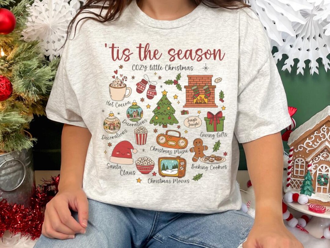 Retro Christmas Collage PNG | Holiday Sublimation Design - Etsy