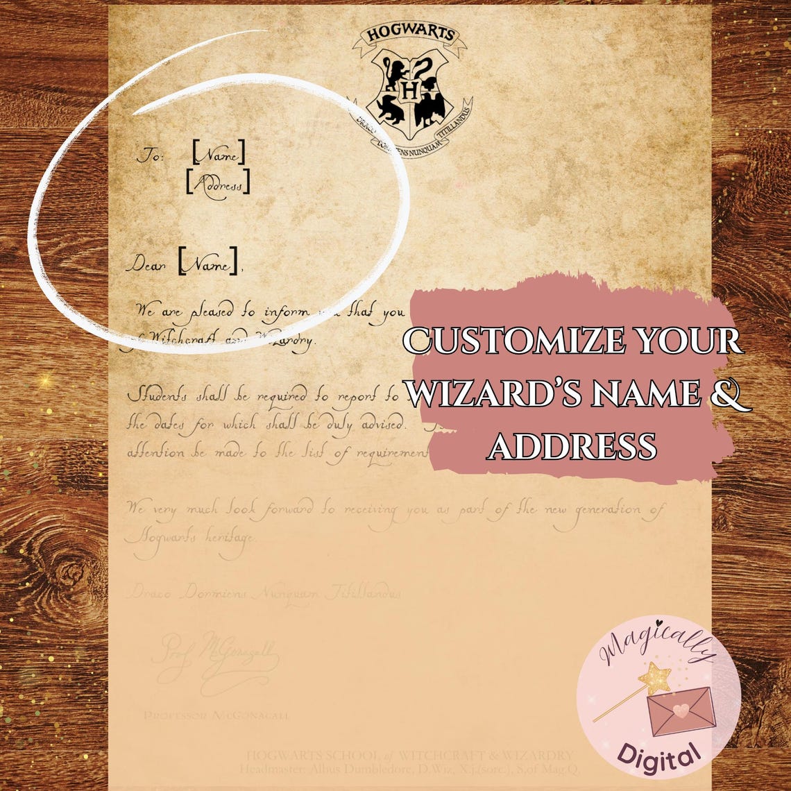 Wizard School Party Bundle – Printable Magic Academy Kit (invitation ...