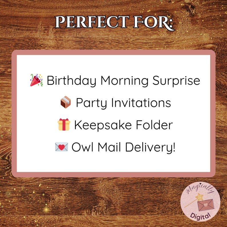 Editable Wizard School Letter & Supply List | Magical Printable PDF ...