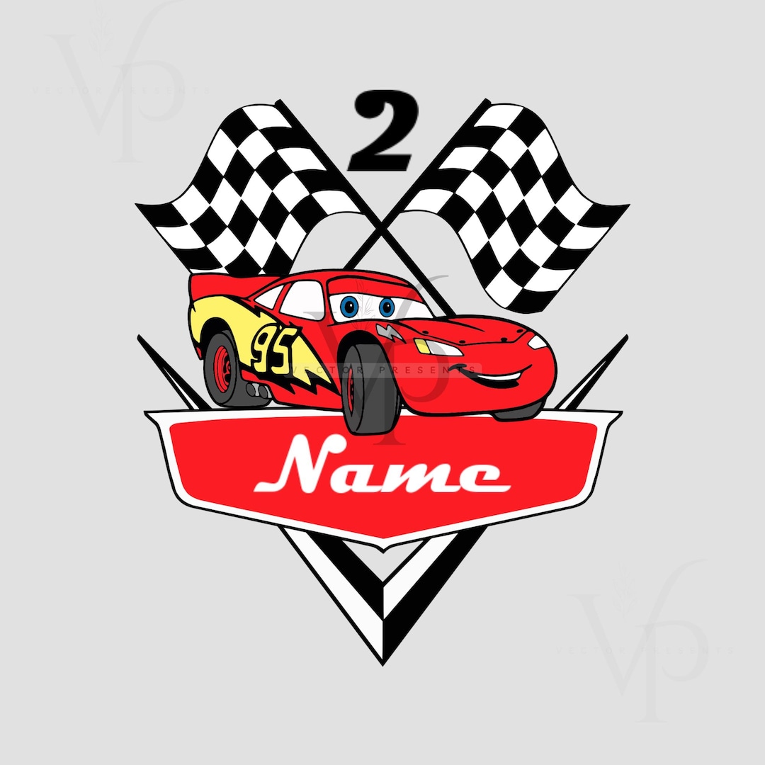 Personalized Cars Custom PNG-SVG Logo, Cars Original Birthday ...