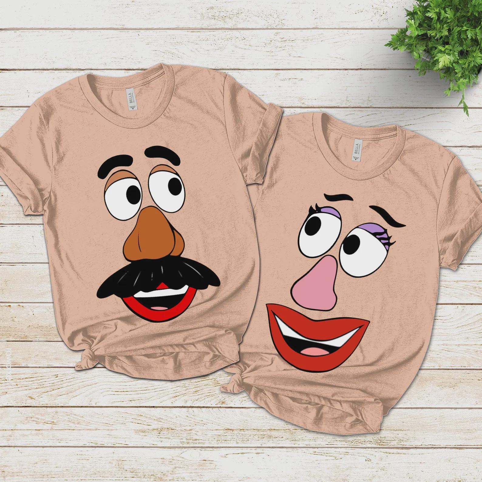Mr / Mrs Potato Head Faces Bundle SVG PNG | Funny Face Parts PNG ...