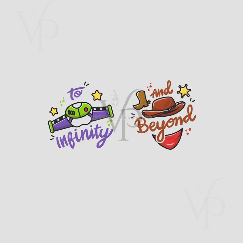 Two Infinity and Beyond - Etsy