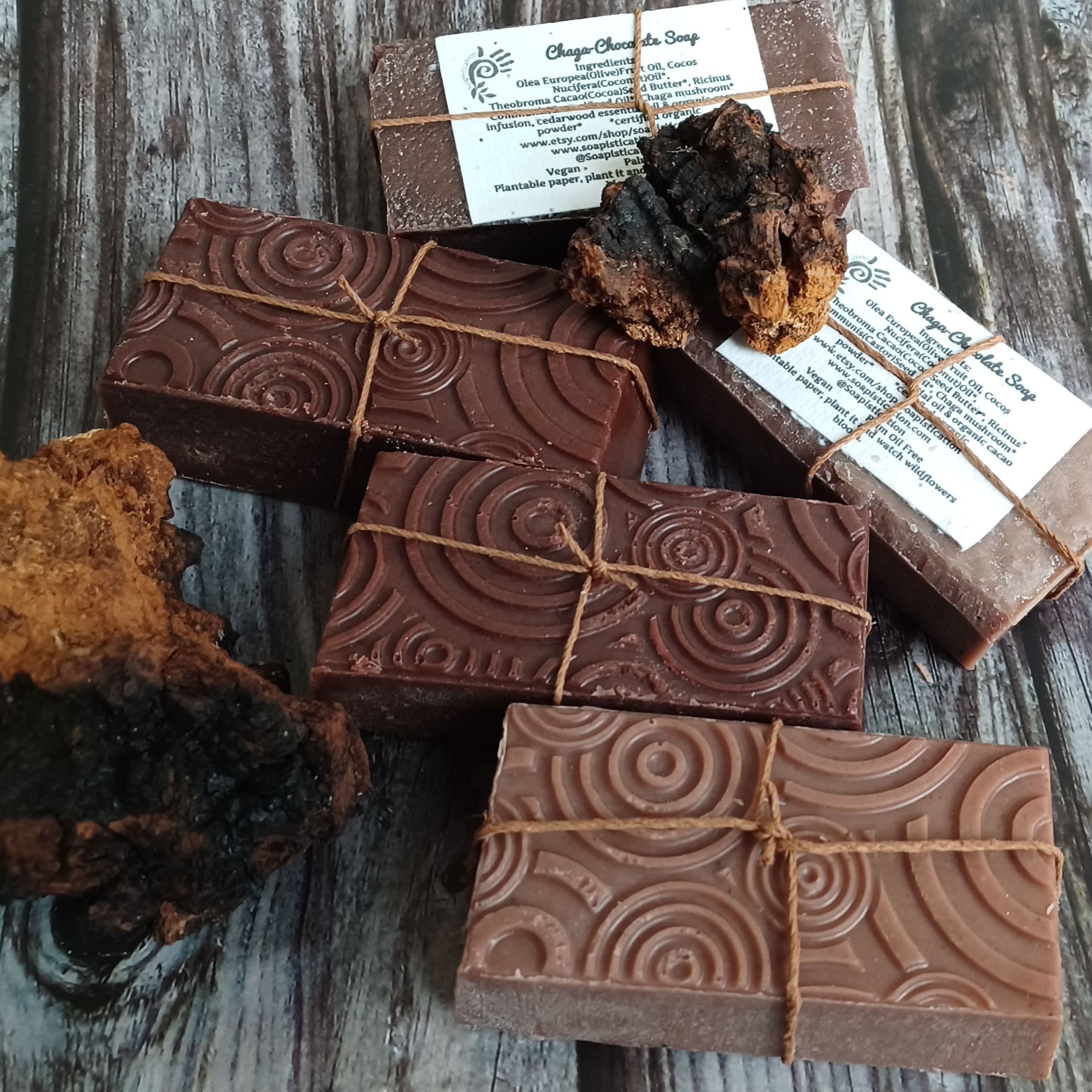 Chaga-chocolate Soap - Etsy