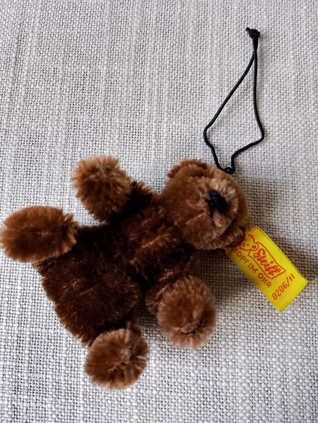 Vintage Steiff Bear. Steiff Animal 0206/11. Steiff Keychain Toy ...