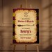 Editable Wizard Birthday Welcome Sign | Magic School Witches Welcome ...