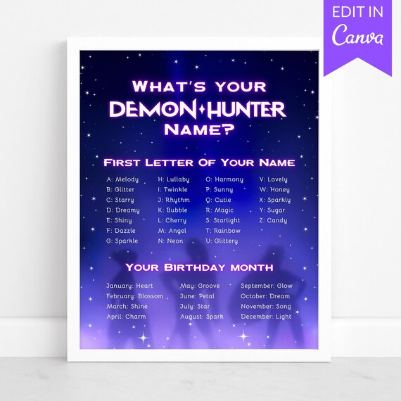 Anime Hunter Names