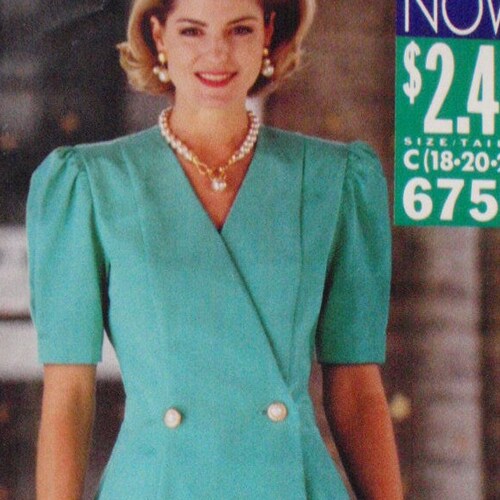 5915 PDF Jacket Sewing Pattern S-M-L-XL or Made to Measure | Etsy