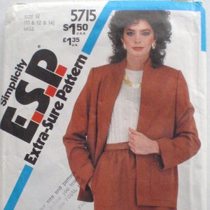 Simplicity ESP Sewing Pattern - Boxy Jacket and Gathered Skirt ...