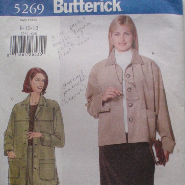 Chore Jacket Sewing Pattern - Etsy
