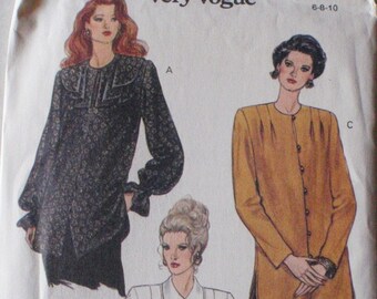 Simplicity 6679 Sewing Pattern for Set of Misses Blouses Size 10, Bust ...