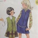 Simplicity 4585 Preteen Girls Set of Blouses 1960s Vintage - Etsy
