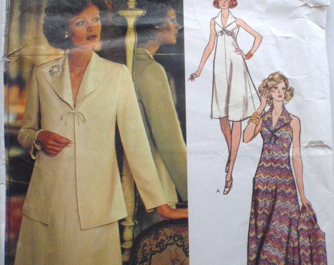 Vogue 1193 Belinda Bellville A-line Dress and Lined Jacket Couturier ...