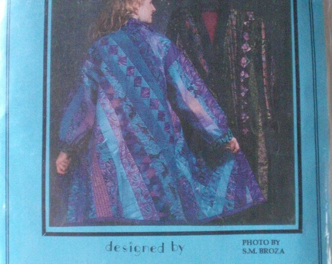 Seminole Squares Quilt Coat or Jacket Pattern by Tabitha Quilts - Sizes ...