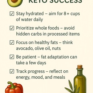 7-day Keto Kickstart Challenge Printable | Meal Planner, Grocery List ...
