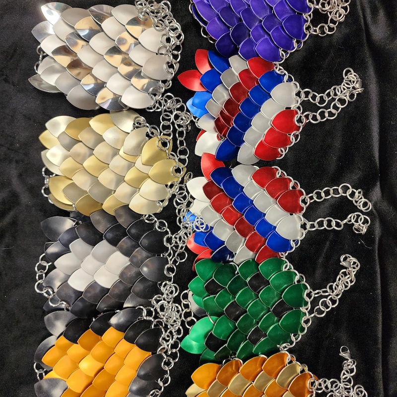 Pink Scales Scalemail - Etsy