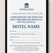 Editable Complimentary Hotel Stay Certificate Template | 2-night Stay ...