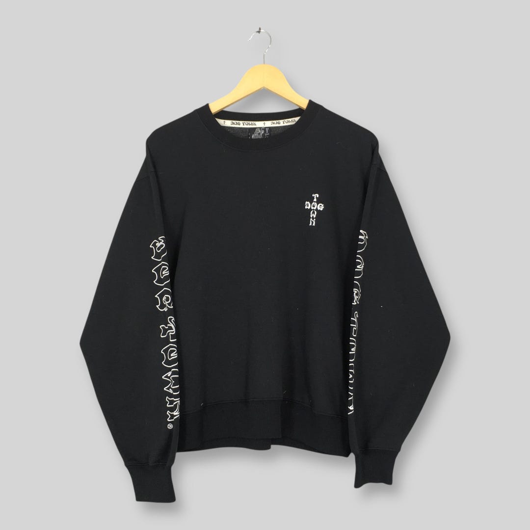 Vintage 90s Dog Town Black Dragon Sweatshirt Large Dogtown Black Dragon ...