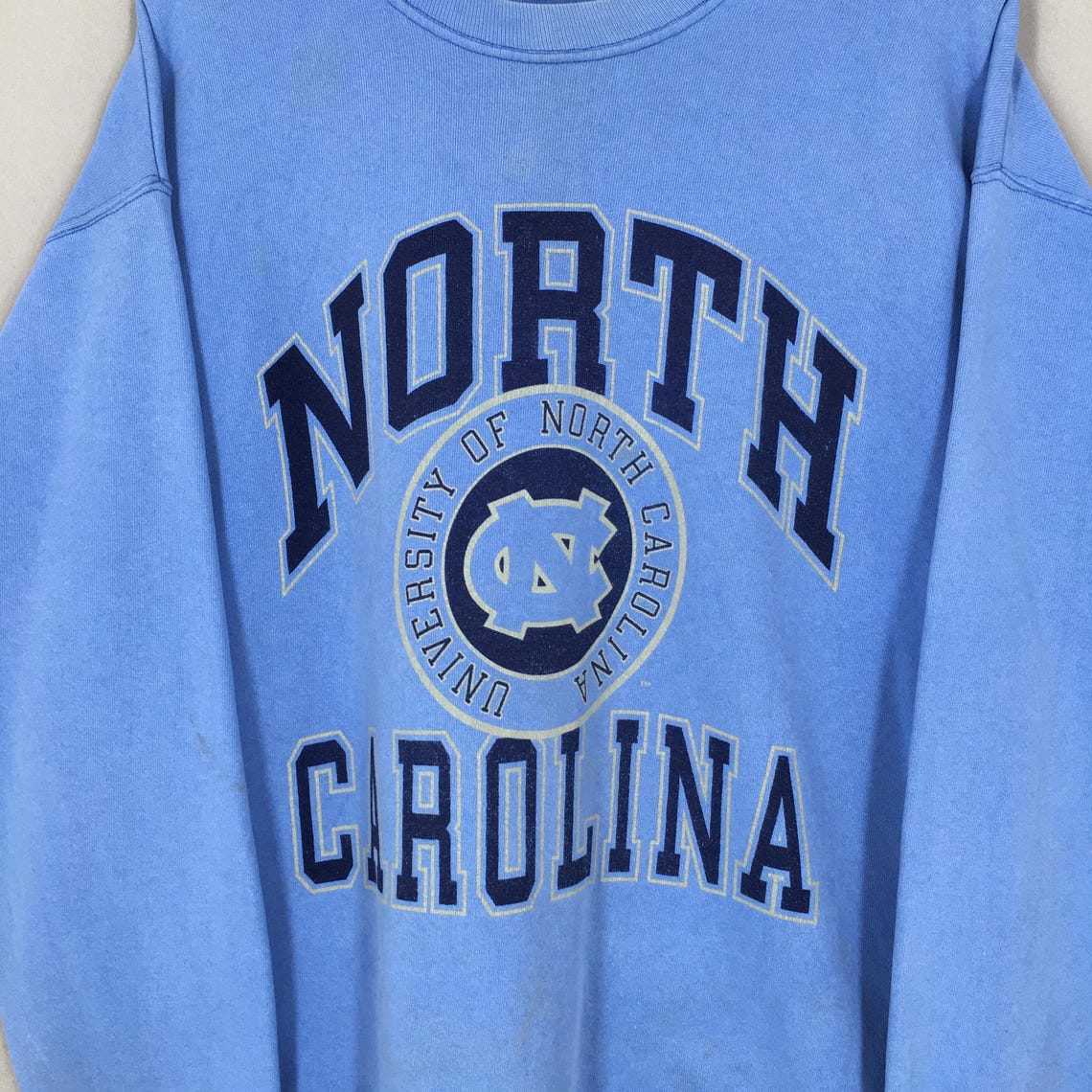 Vintage University of North Carolina Blue Sweatshirt Xlarge UNC Tar ...