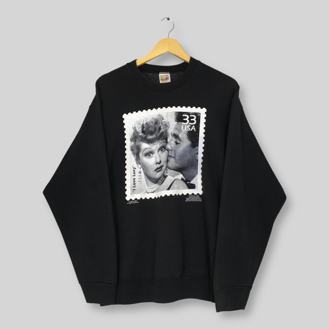 Vintage 90s I Love Lucy American Sitcom Sweatshirt Large I Love Lucy ...