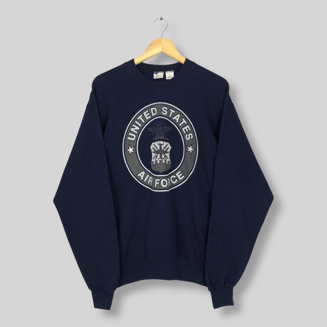 Vintage 90s United States Air Force Sweatshirt Medium USAF Air Force ...