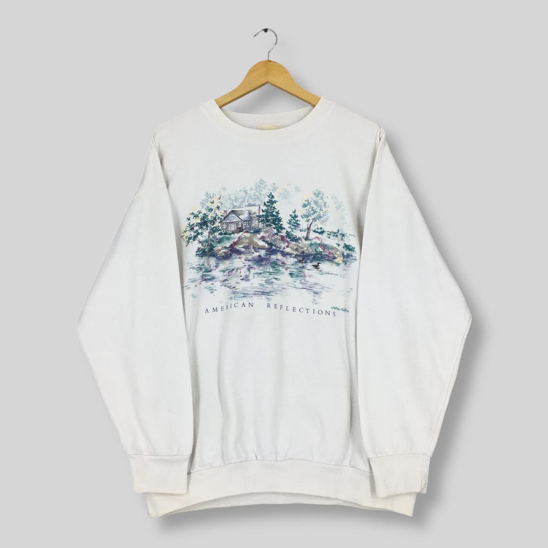 Vintage Northern Reflections Cabin Natures Sweatshirt Xlarge Northern ...
