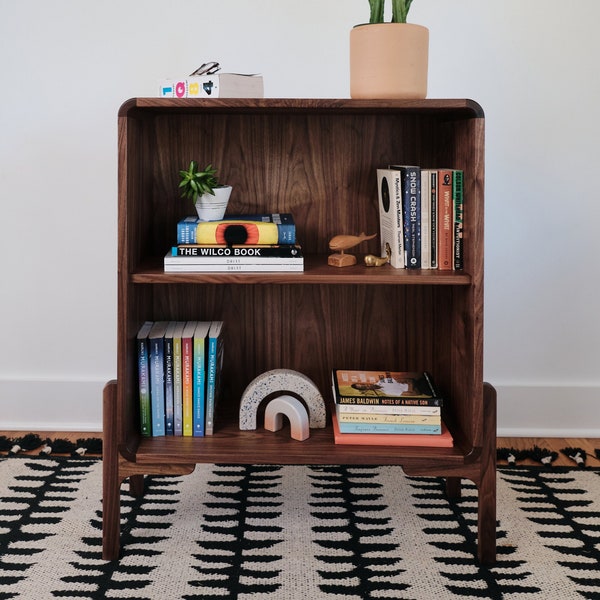 Modern Bookshelf - Etsy