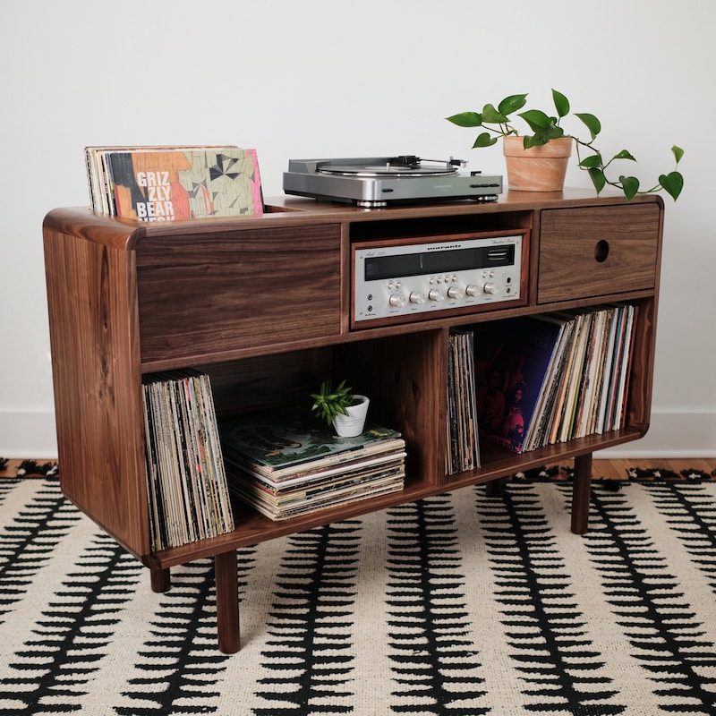 Record Player Console - Etsy