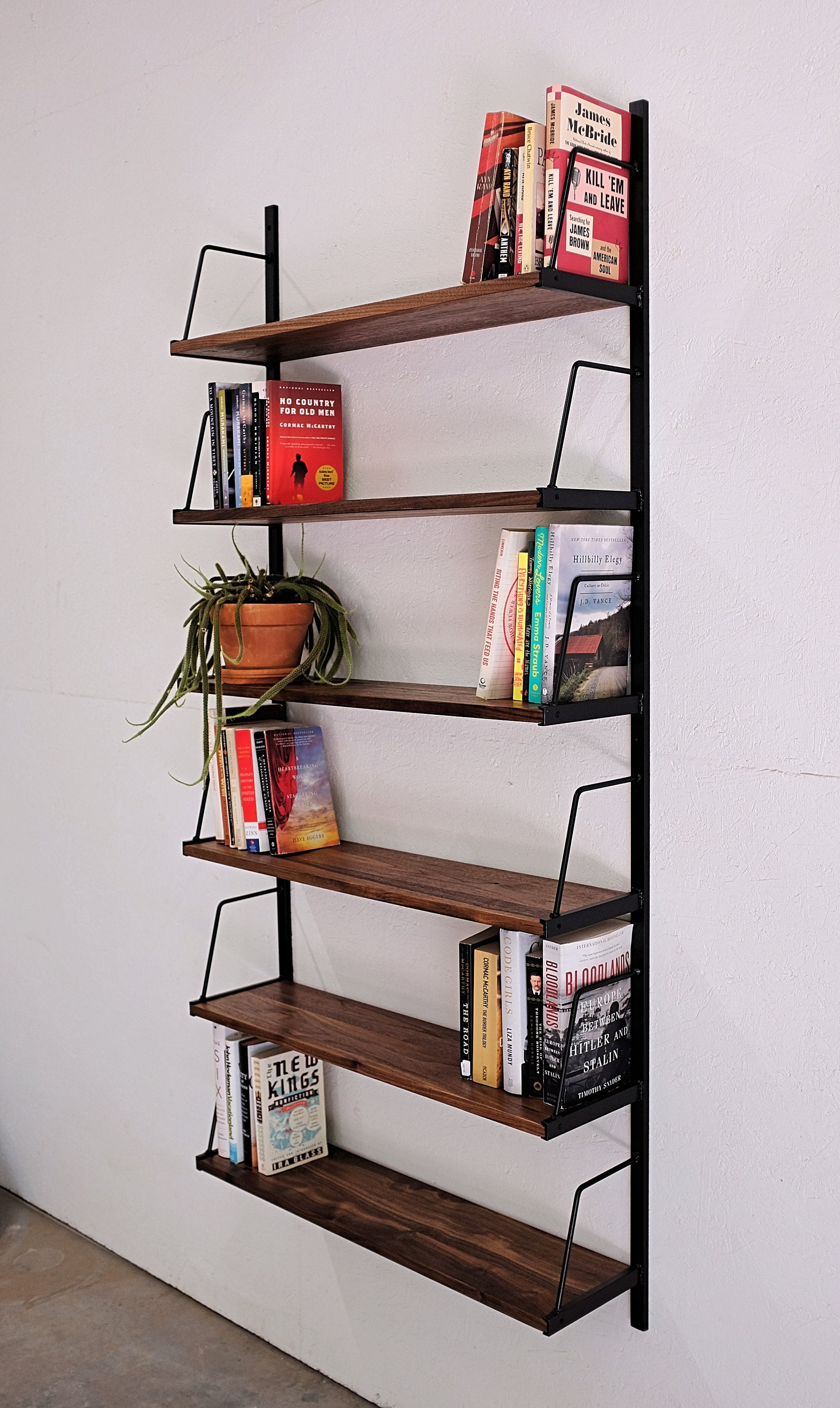 Modern Wall Mounted Bookshelf