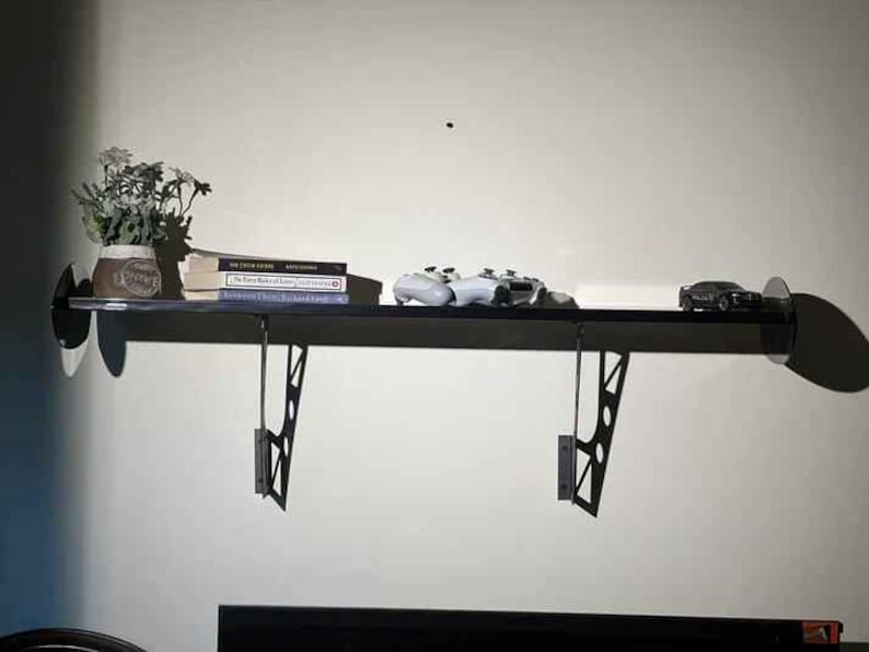Porsche GT3 RS Car Spoiler Display Shelf – Black Wall-mounted Car Wing ...