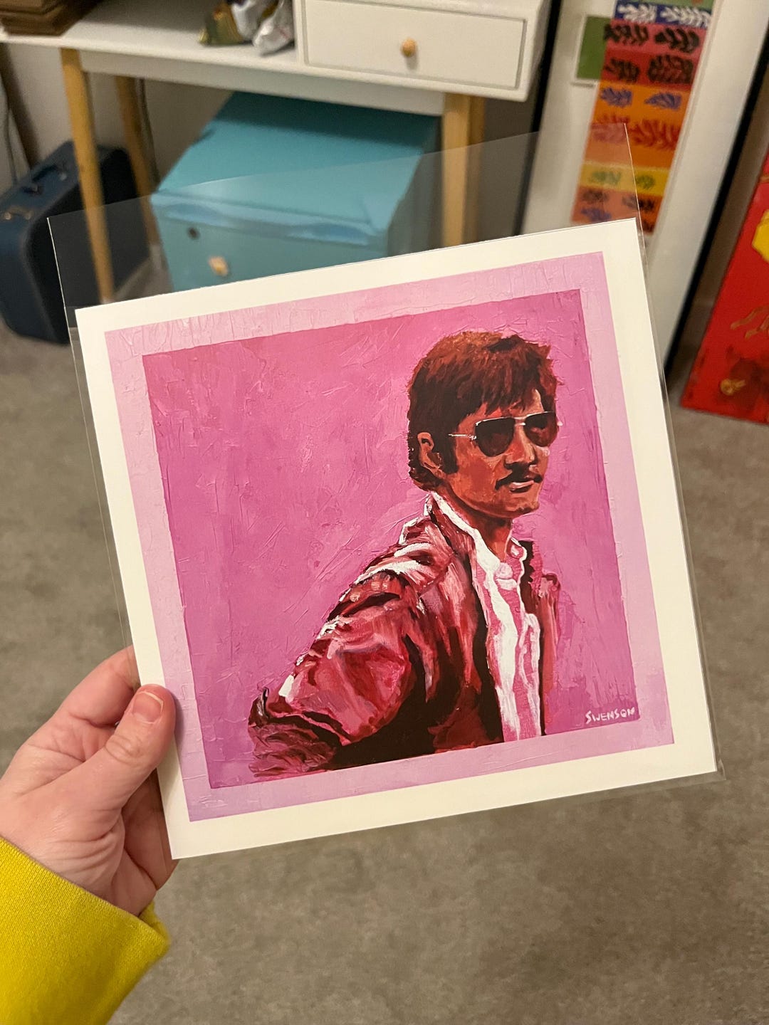 Pedro Pascal Print - Etsy