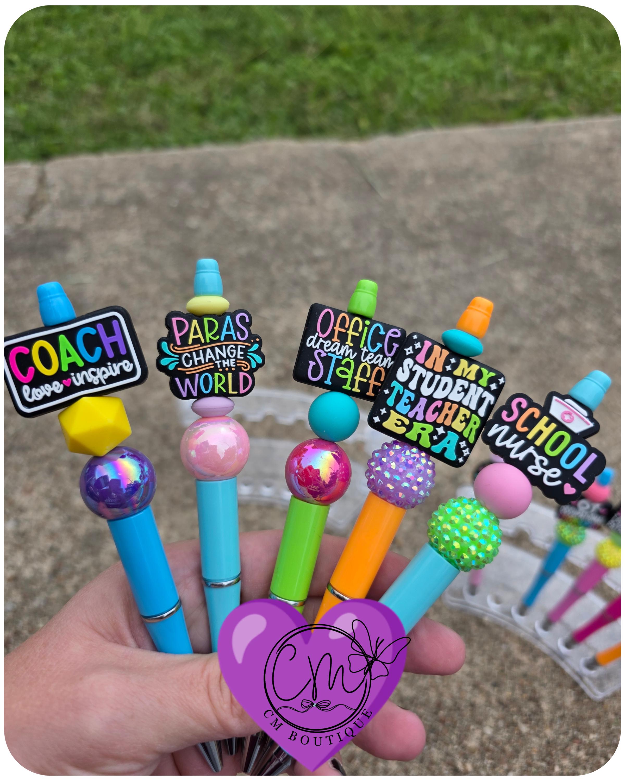 Colorful Teacher Pens: School, Office, and Admin - Etsy