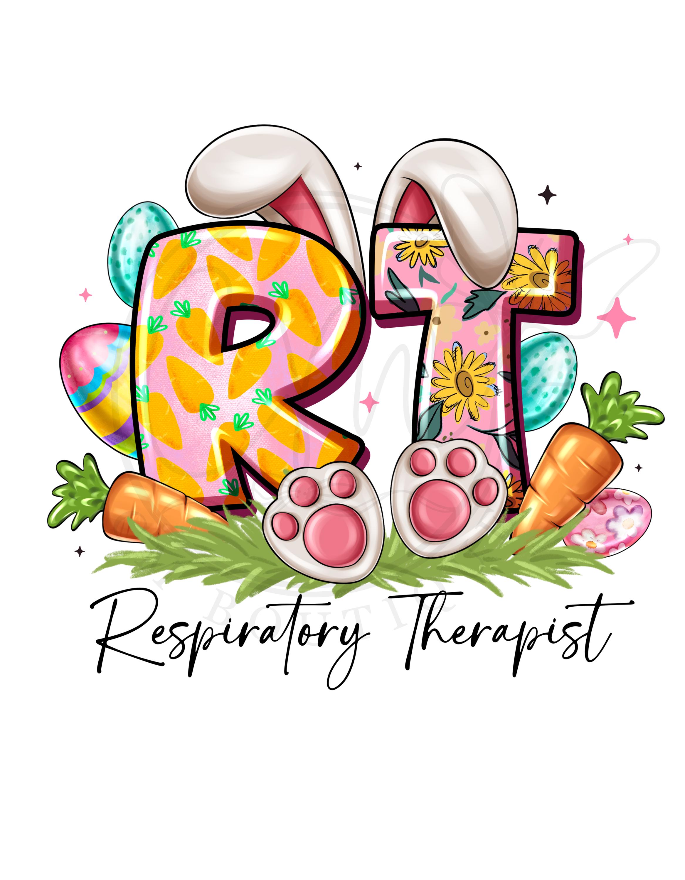 Easter Respiratory Therapist PNG; Easter RT Cut File - Etsy