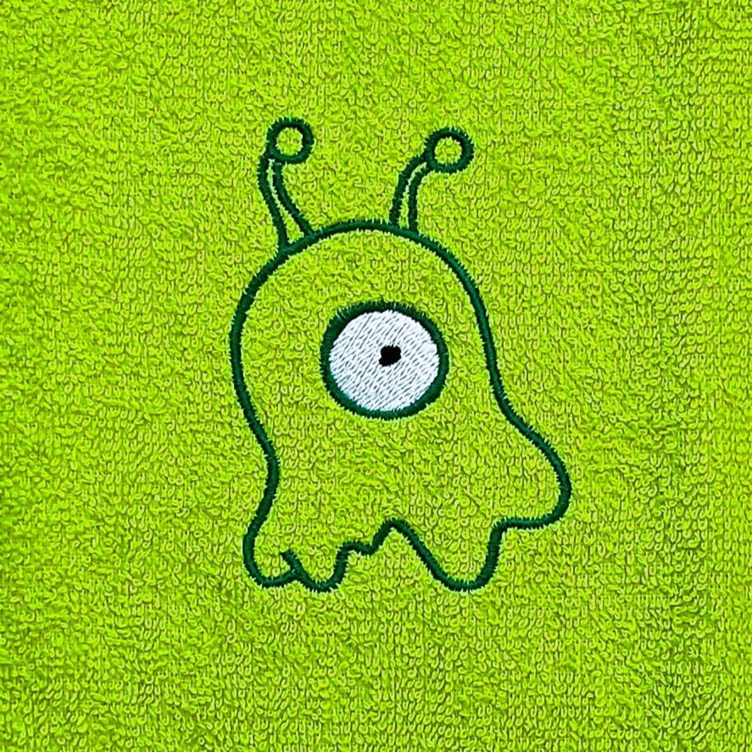 Futurama Brain Slug Hand/kitchen/tea Towel - Etsy