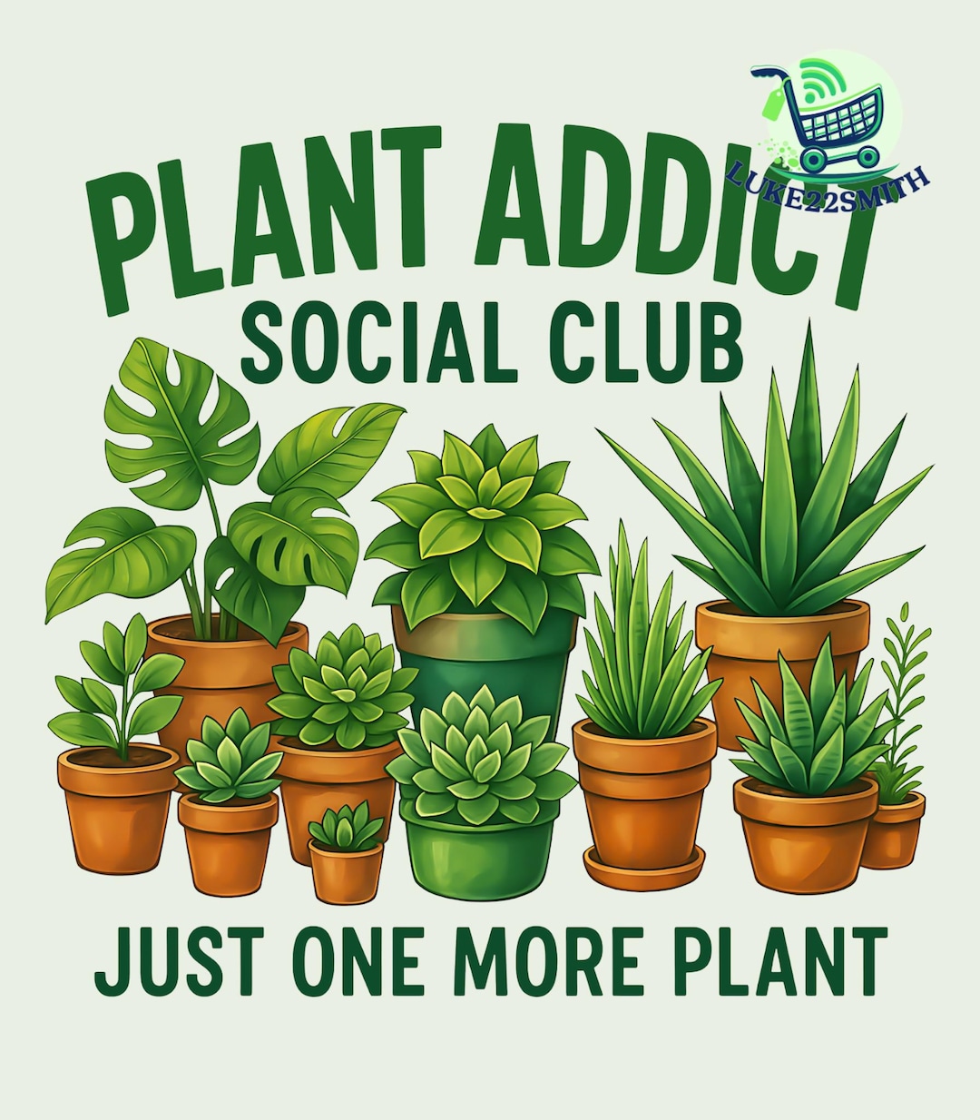 Plant Addict Social Club PNG, Funny Plant Lover PNG, Botanical Quote ...