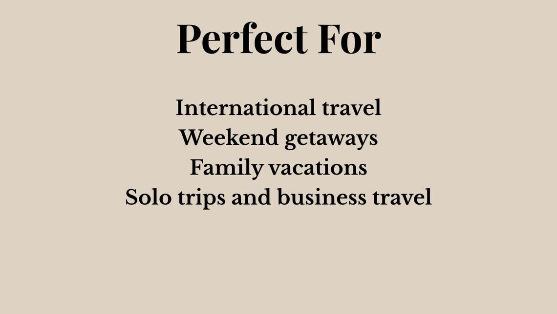 Printable Pre-trip Checklist | Digital Download - Etsy