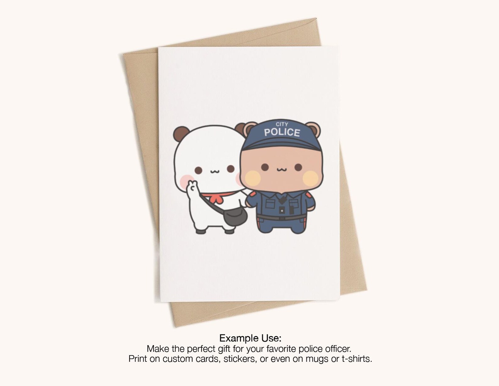 Vector Design File, Police Bubu and Dudu, Create and Print Something ...