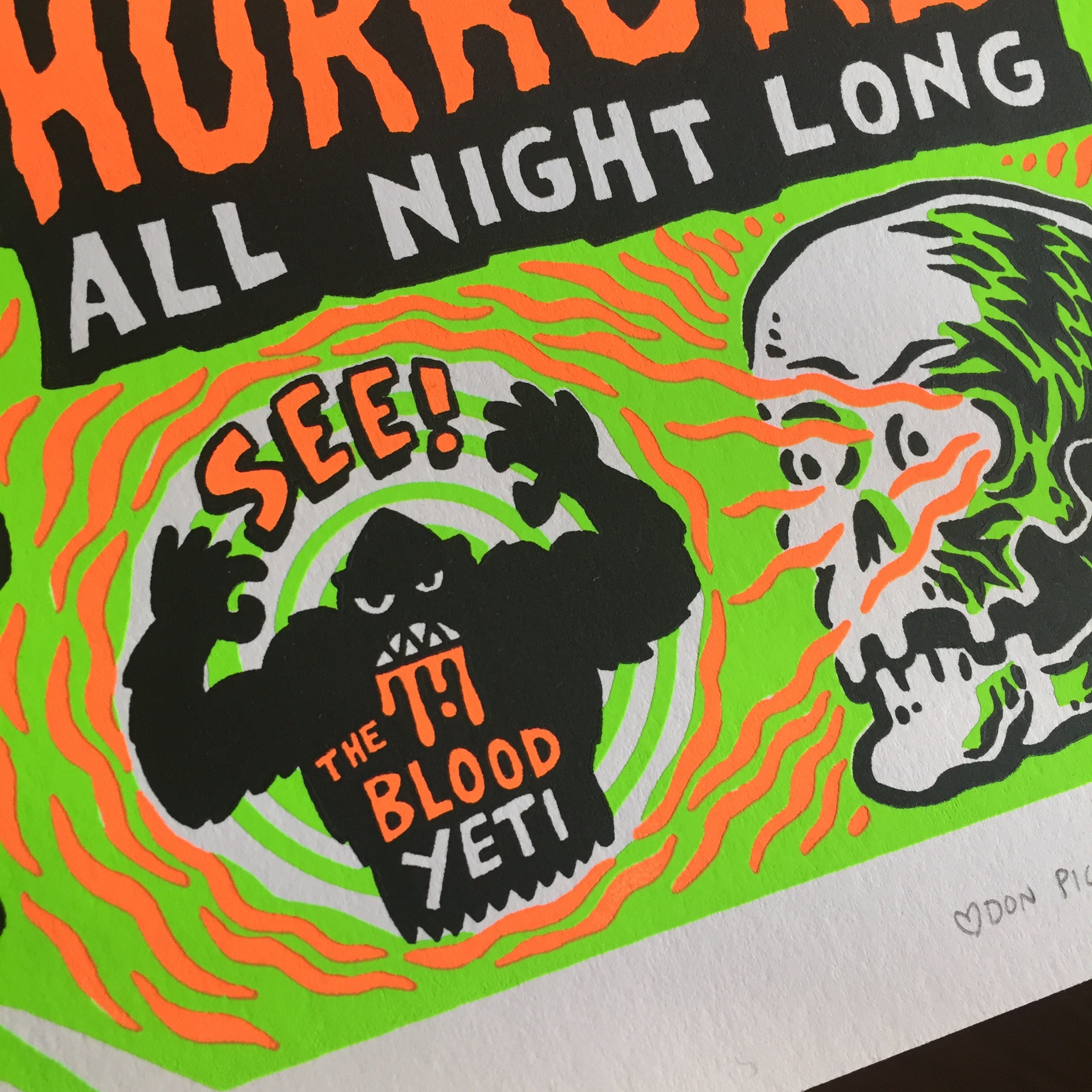 Spook Show Poster | Etsy