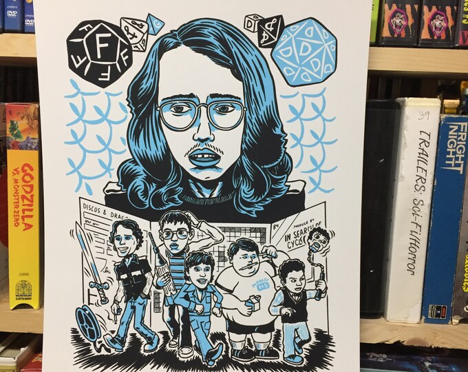 Freaks and Geeks Harris Master Screen Print - Etsy