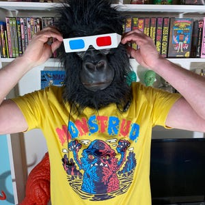 Monstruo the Monster Mustard Tee Shirt - Etsy