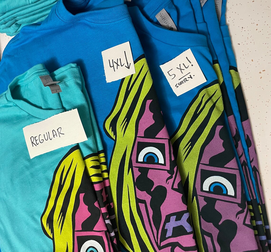 Pink Doom Tee - Etsy