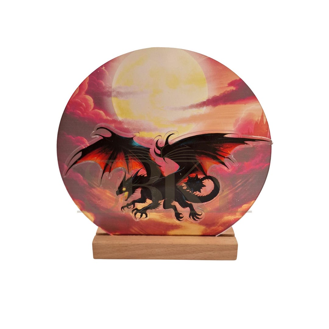 Stormwing Lamp, Limited Edition, Dragon LED Light, Fantasy Bookish ...