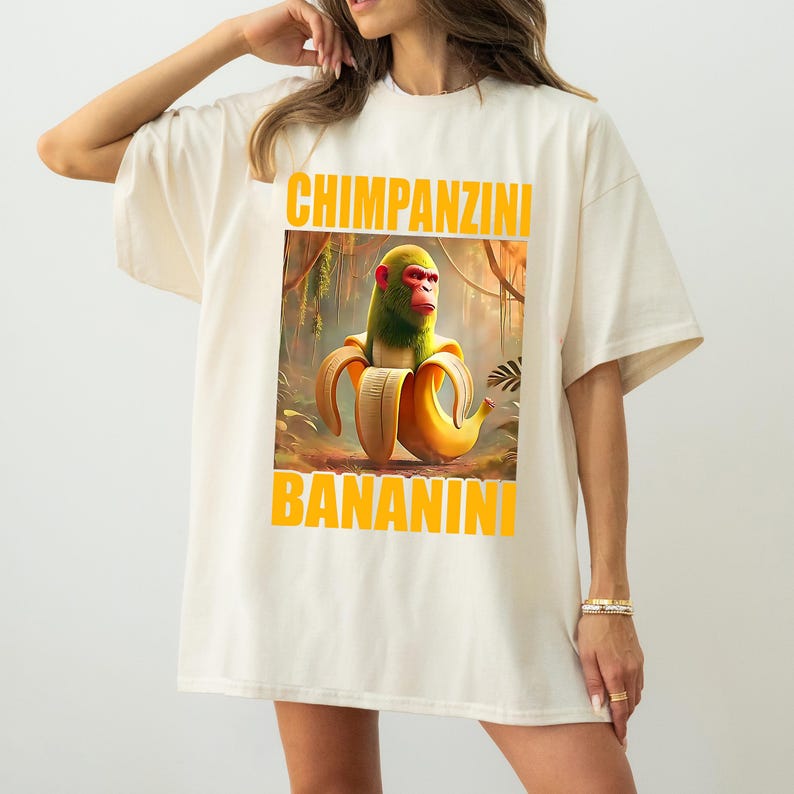 Chimpanzini Bananini Italian Brainrot Digital Download, PNG Digital - Etsy